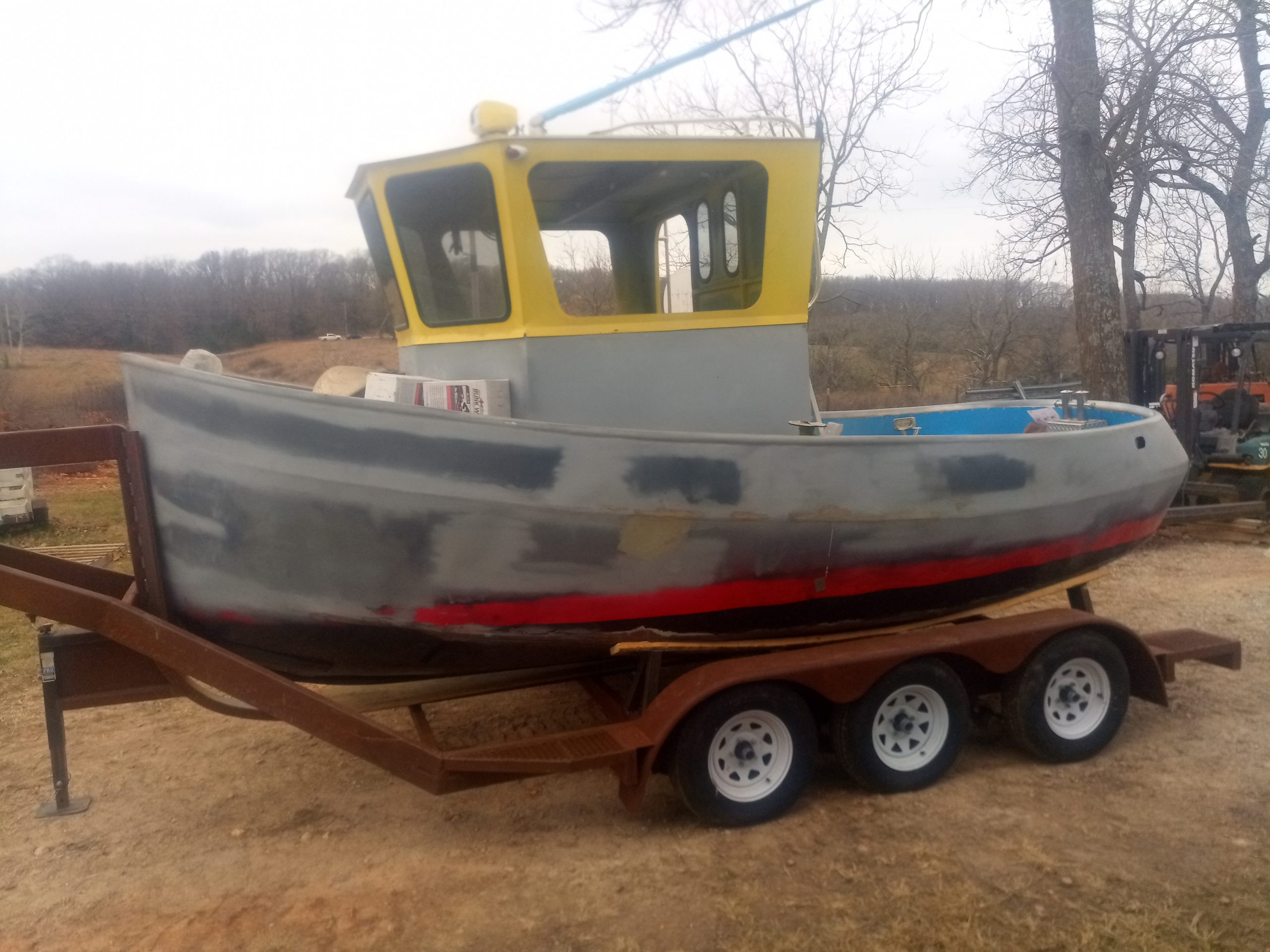 First attempt at making a steel boat, the Goliath-Pt 4 - Boatbuilders ...